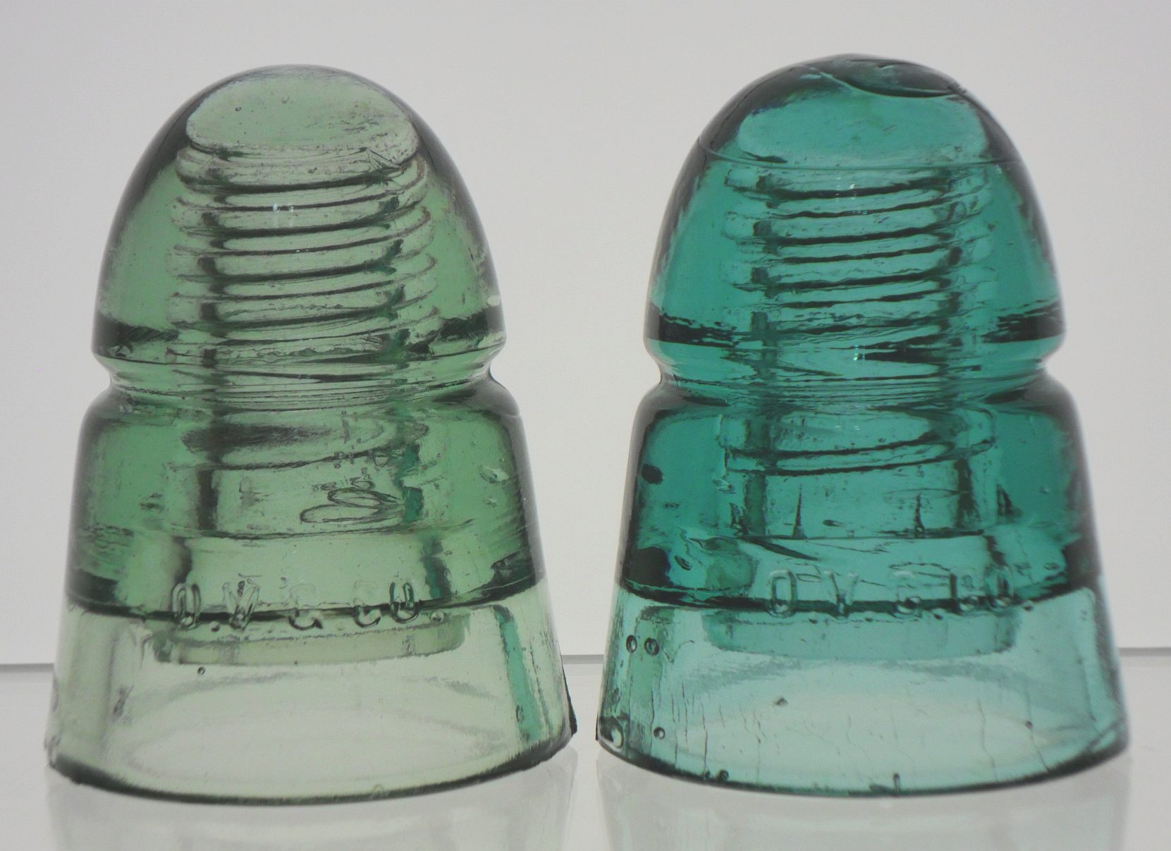O. V. G. CO. insulators : Ohio Valley Glass Co., Pleasant City, Ohio